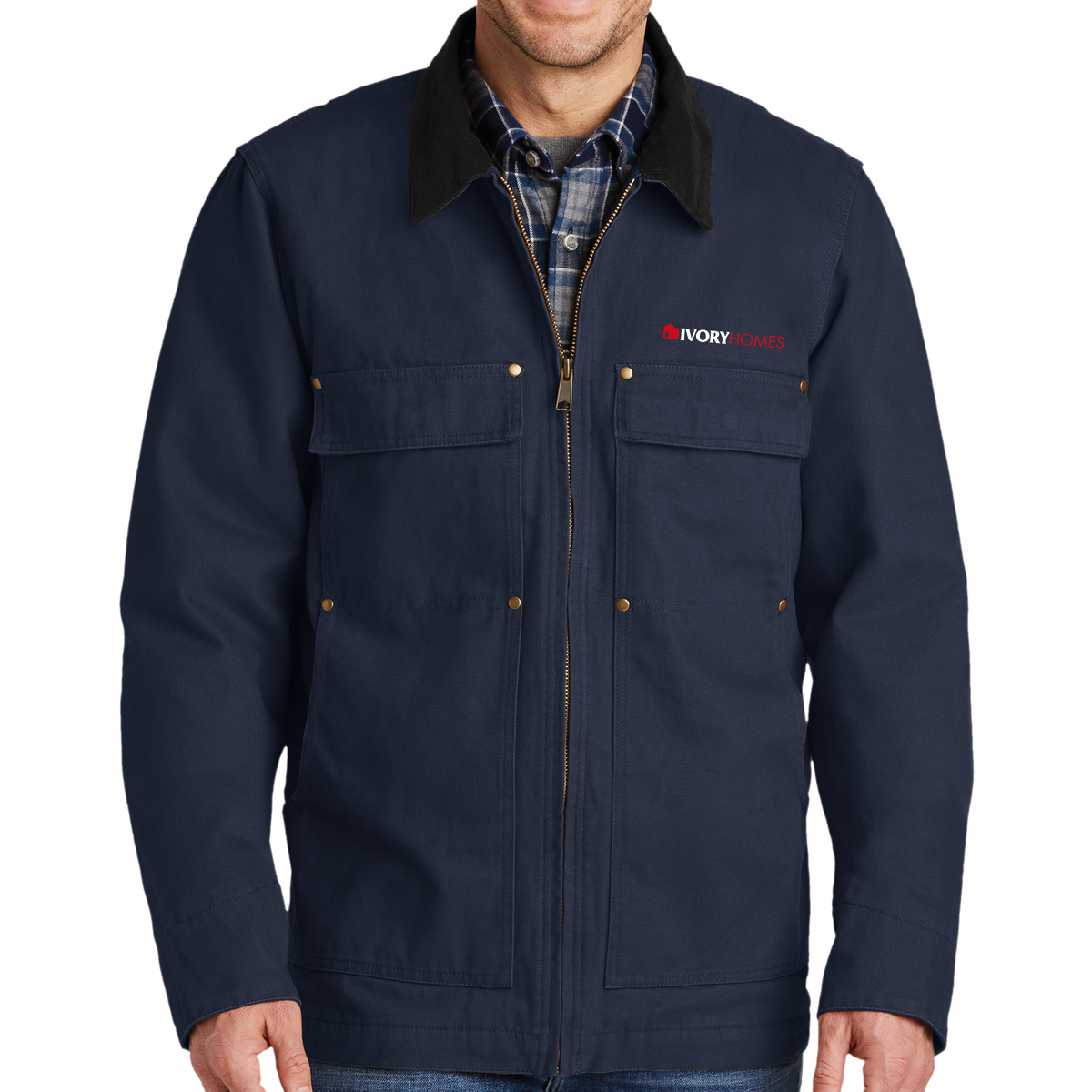 CornerStone Washed Duck Cloth Chore Coat – ivoryhomes