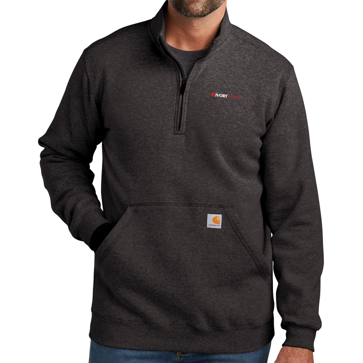 Carhartt® Midweight 1/4-Zip Mock Neck Sweatshirt – ivoryhomes