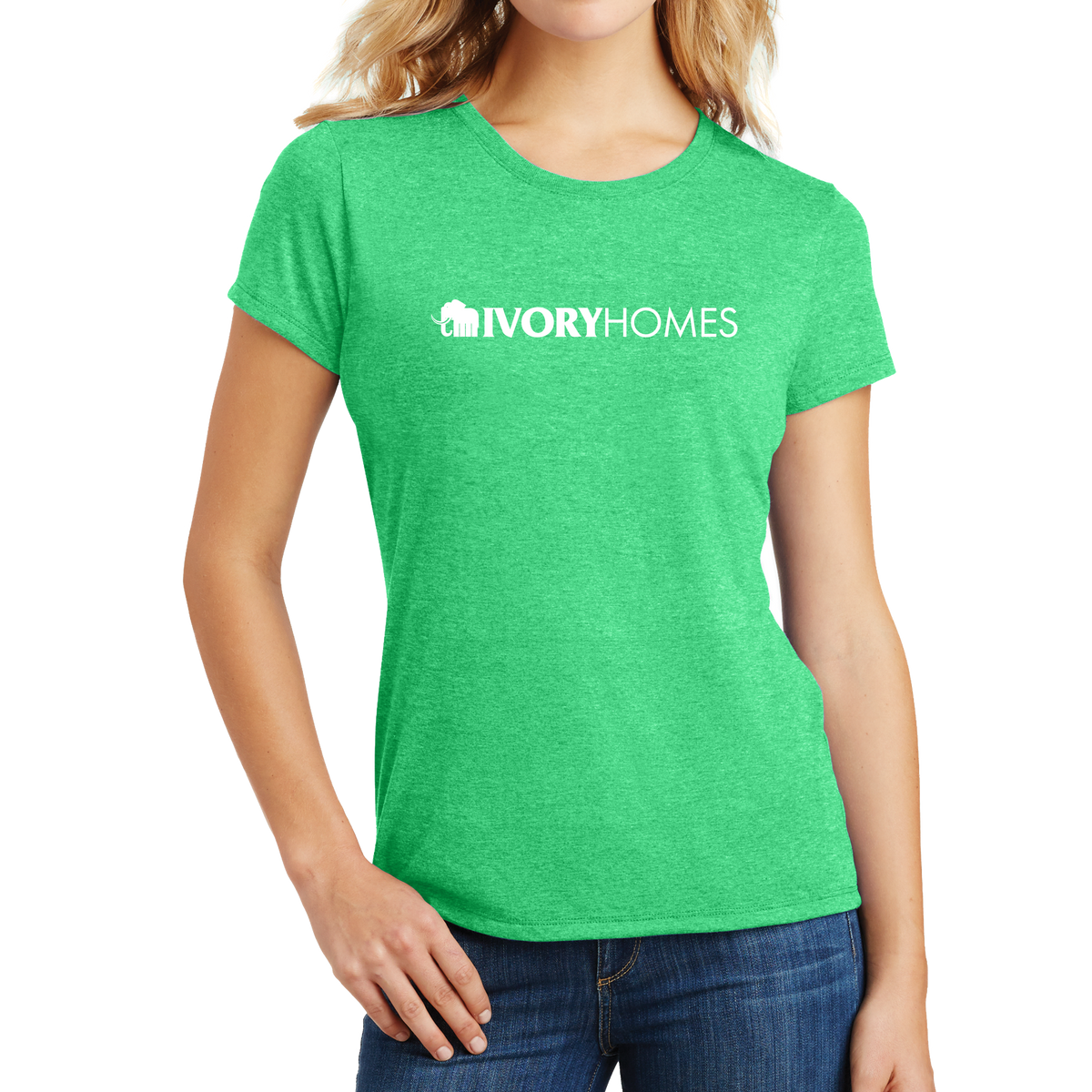 District Made Ladies Perfect Tri Crew Tee – ivoryhomes